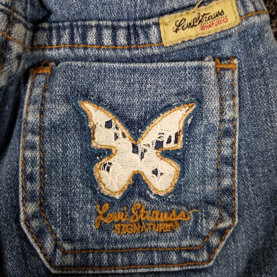 Girls Clothing Lot 18 Months Baby Cropped Levis Jeans Black Pants ...