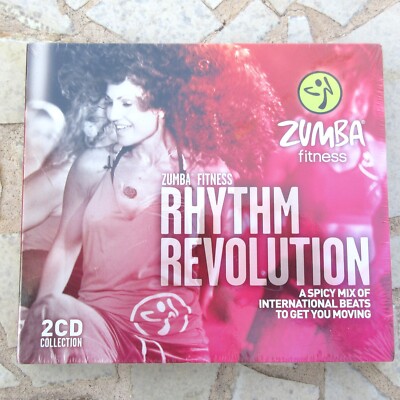 NEW 2CD ZUMBA FITNESS RHYTHM REVOLUTION 24 Tracks Latin Samba African ...