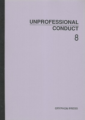 Professionals Fanzine "Unprofessional Conduct 8" Slash Vintage 1997 ...