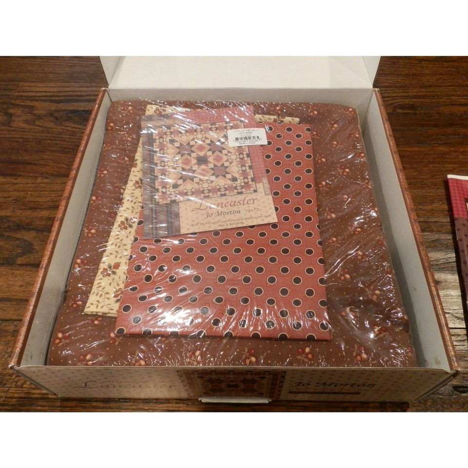 Moda Fabrics Lancaster Jo Morton Quilt Kit 38080 72x72 New in Box | eBay