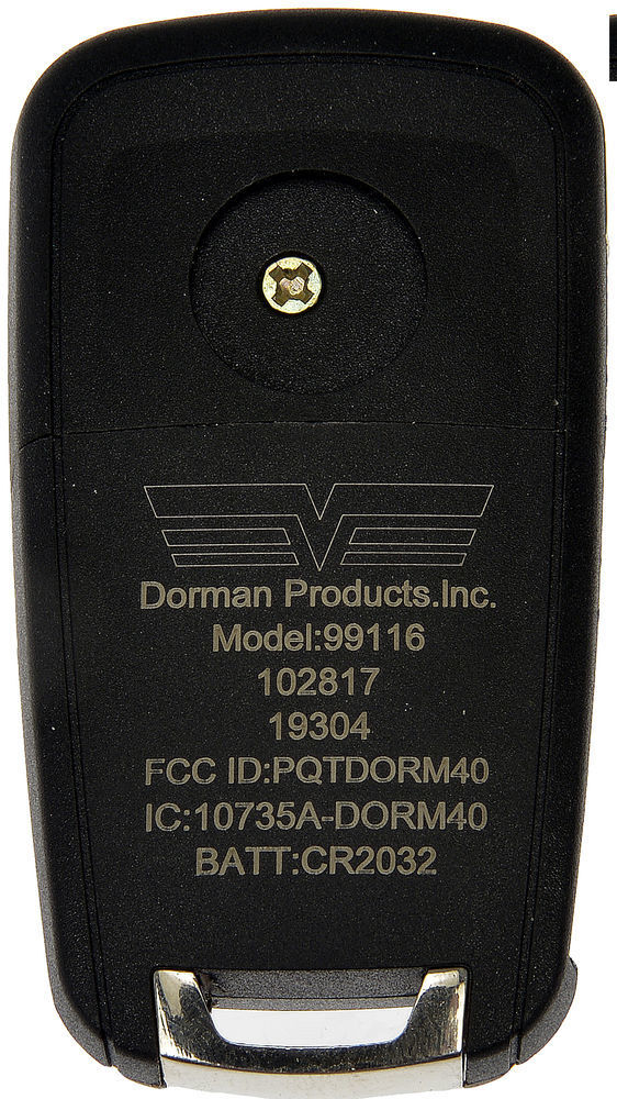 Keyless Entry Transmitter Dorman 99116 fits 10-17 Chevrolet Equinox for ...