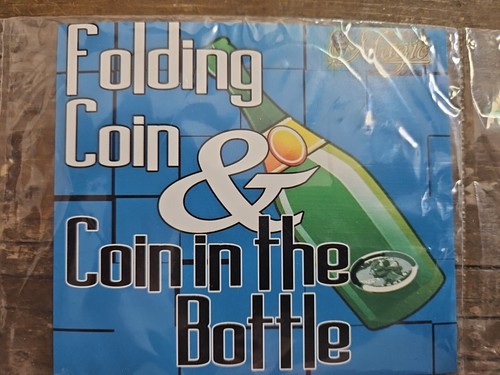 COIN IN BOTTLE - FOLDING COIN - BITTEN COIN - MAGIC TRICK ...