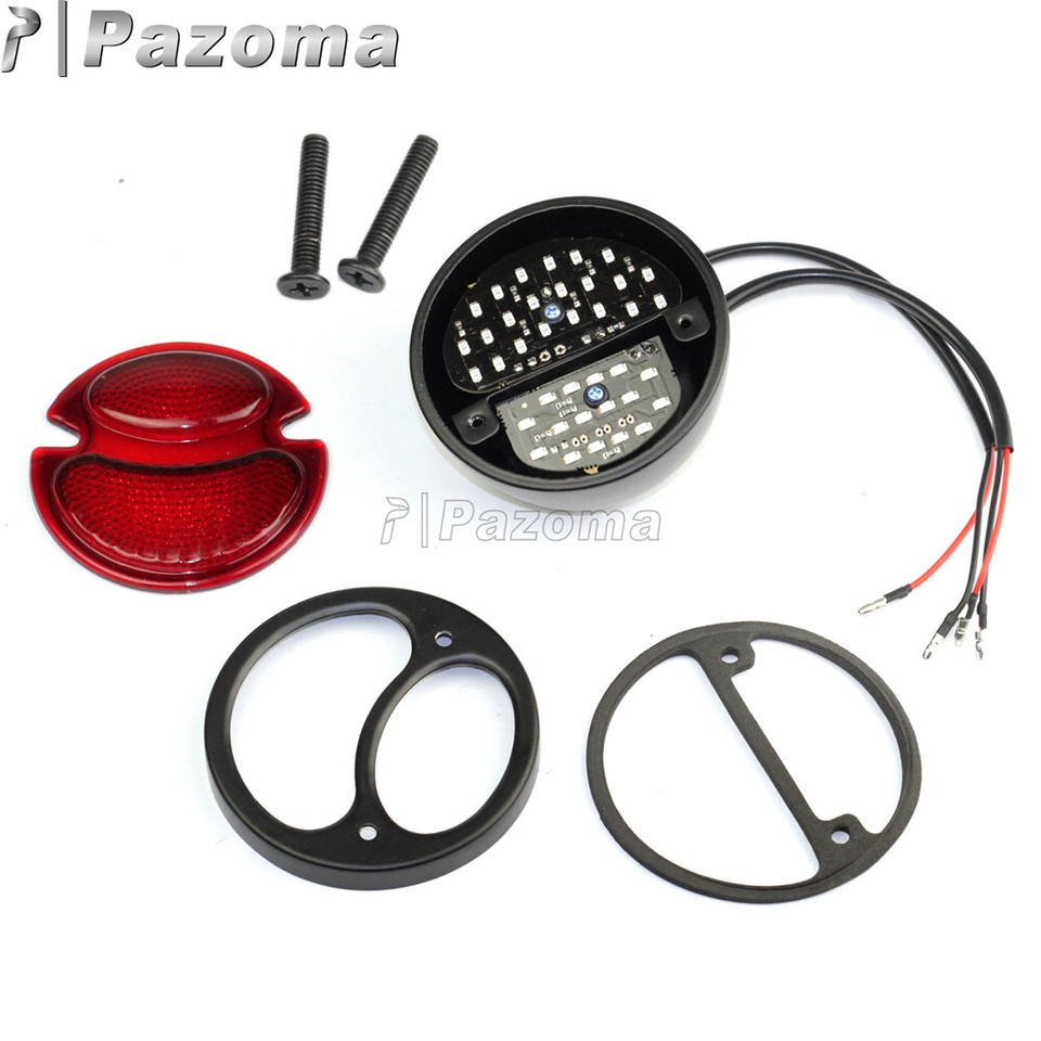 2x LED Custom Brake Stop Tail Light For Ford Model A Hot Rat Street Rod ...
