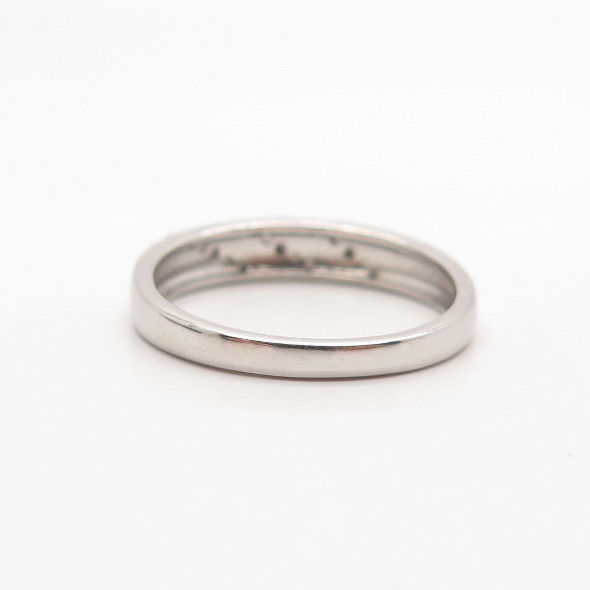 S925 Sterling Silver DBJ Striped Dotted Band Ring Size 8.75 | eBay