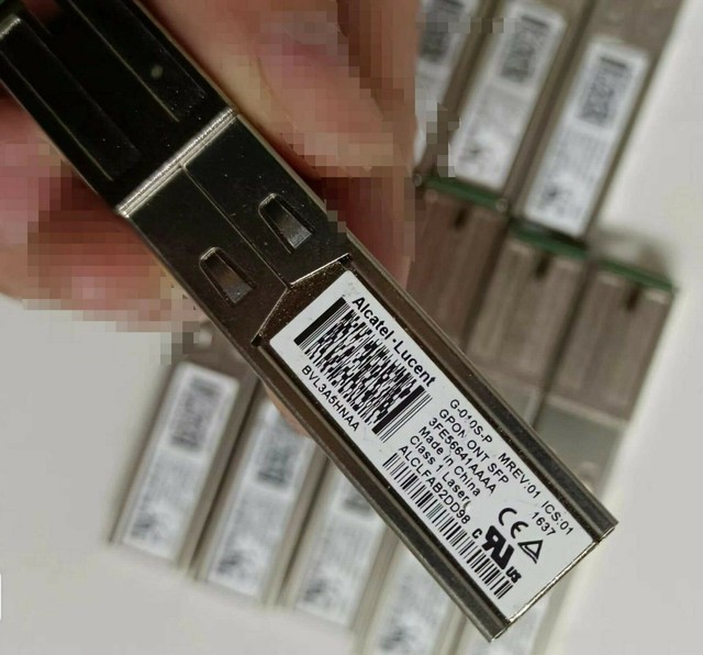 Alcatel-Lucent 3FE46641AAAA GPON ONT SFP G-010S-P MREV 01 BVL3A5HNAA ...