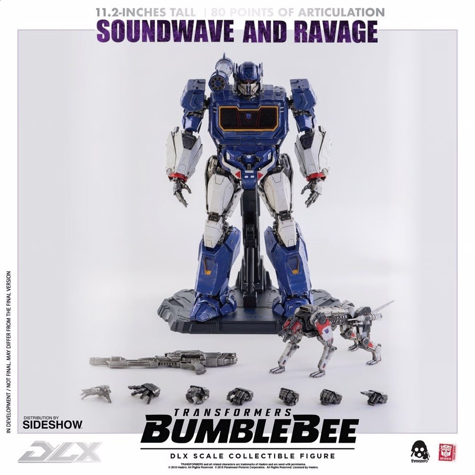 THREEZERO DLX TRANSFORMERS SOUNDWAVE AND RAVAGE BRAND NEW SEALED 3Z0160 | eBay