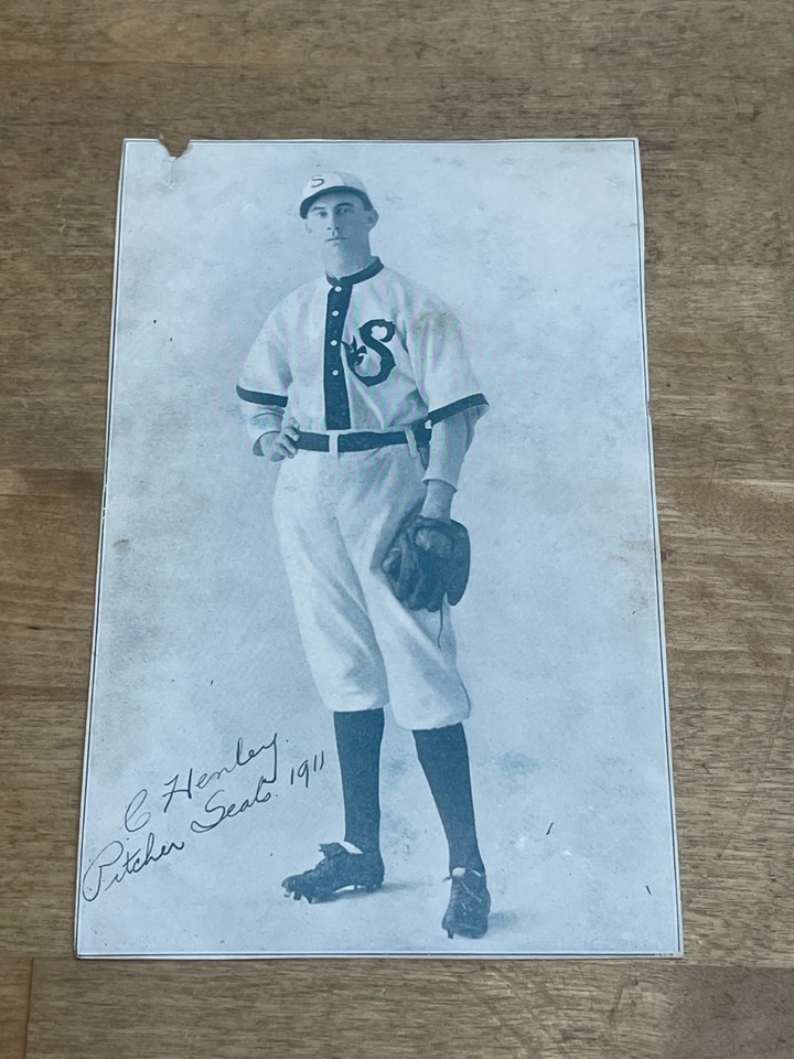 RARE Antique 1911 Gilmartin San Francisco Seals Cack Henley Baseball ...