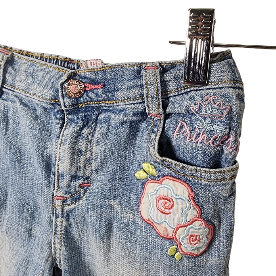 Vintage Disney Princess Denim Jeans Girls Size 6 pants Cinderella | eBay UK
