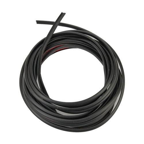 New Practical Sealing Strip Edge Rubber Side Skirt T-Type Black Bumper ...