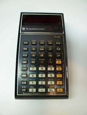 Texas Instruments Ti-55 Scientific Calculator for sale online | eBay