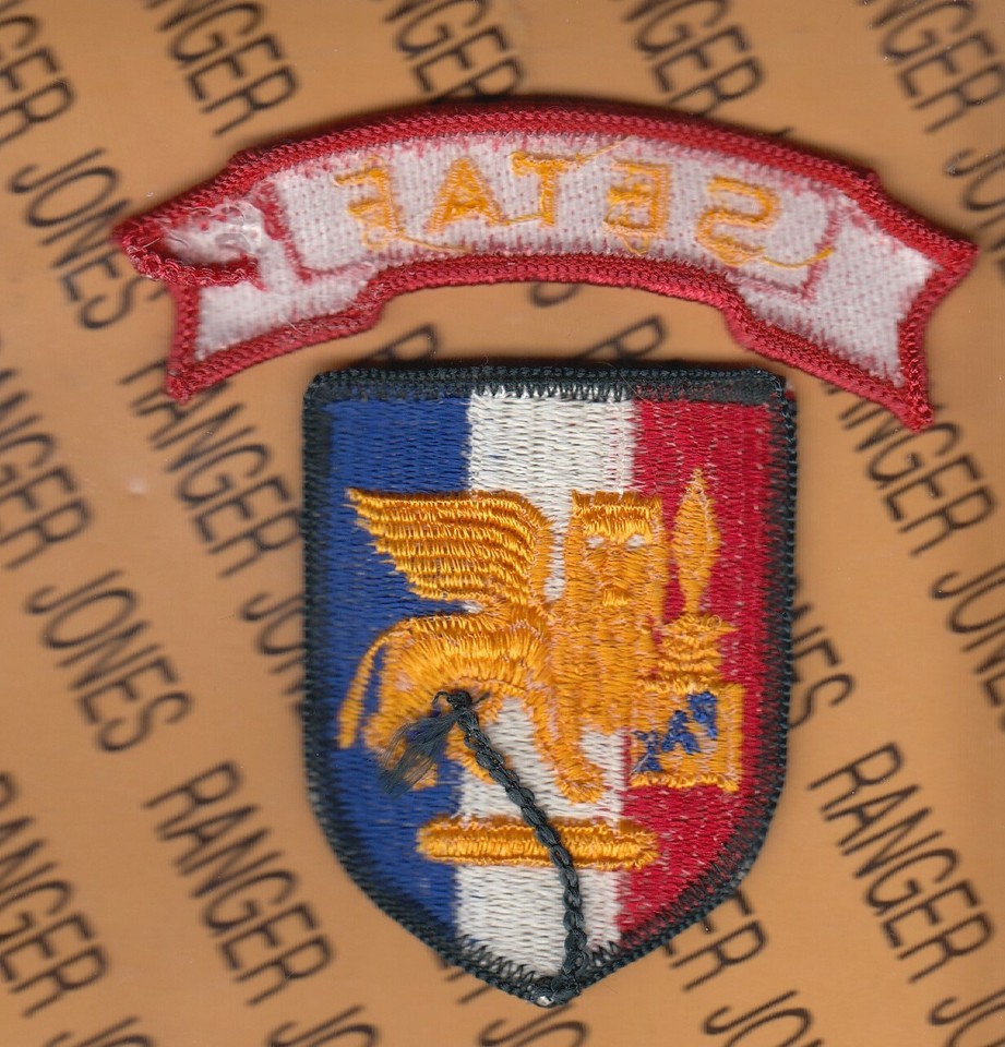 US Army Southern European Task Force SETAF ~3.75" dress uniform patch w ...