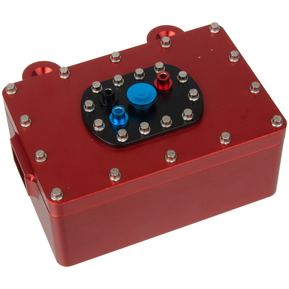 Aluminum Fuel Cell Receiver Box Tank For 1/10 RC Crawler Rigs SCX10 ...