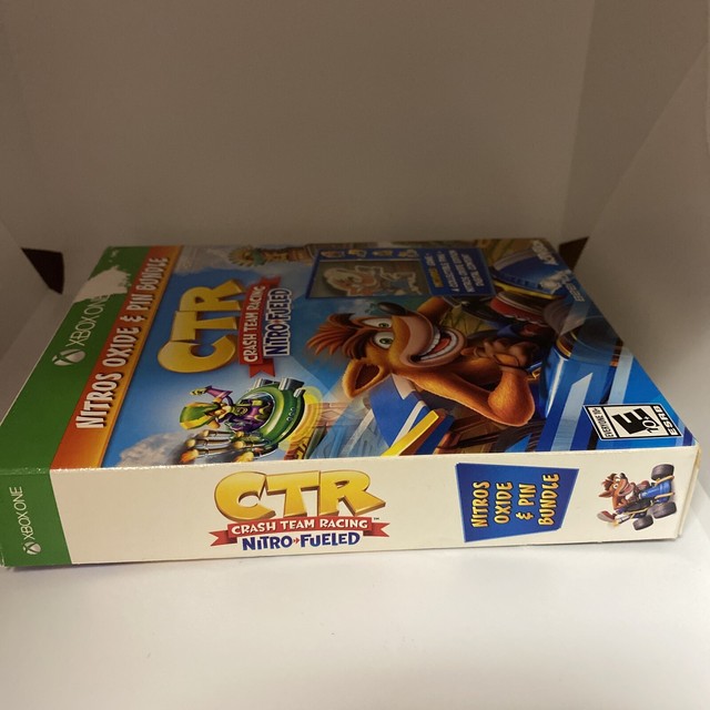 CTR CRASH TEAM RACING NITRO FUELED XBOX ONE BUNDLE 4 PINS FACTORY for ...