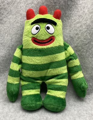 Ty Yo Gabba Gabba Brobee 7" Plush Bean Bag Stuffed Animal Character Toy ...