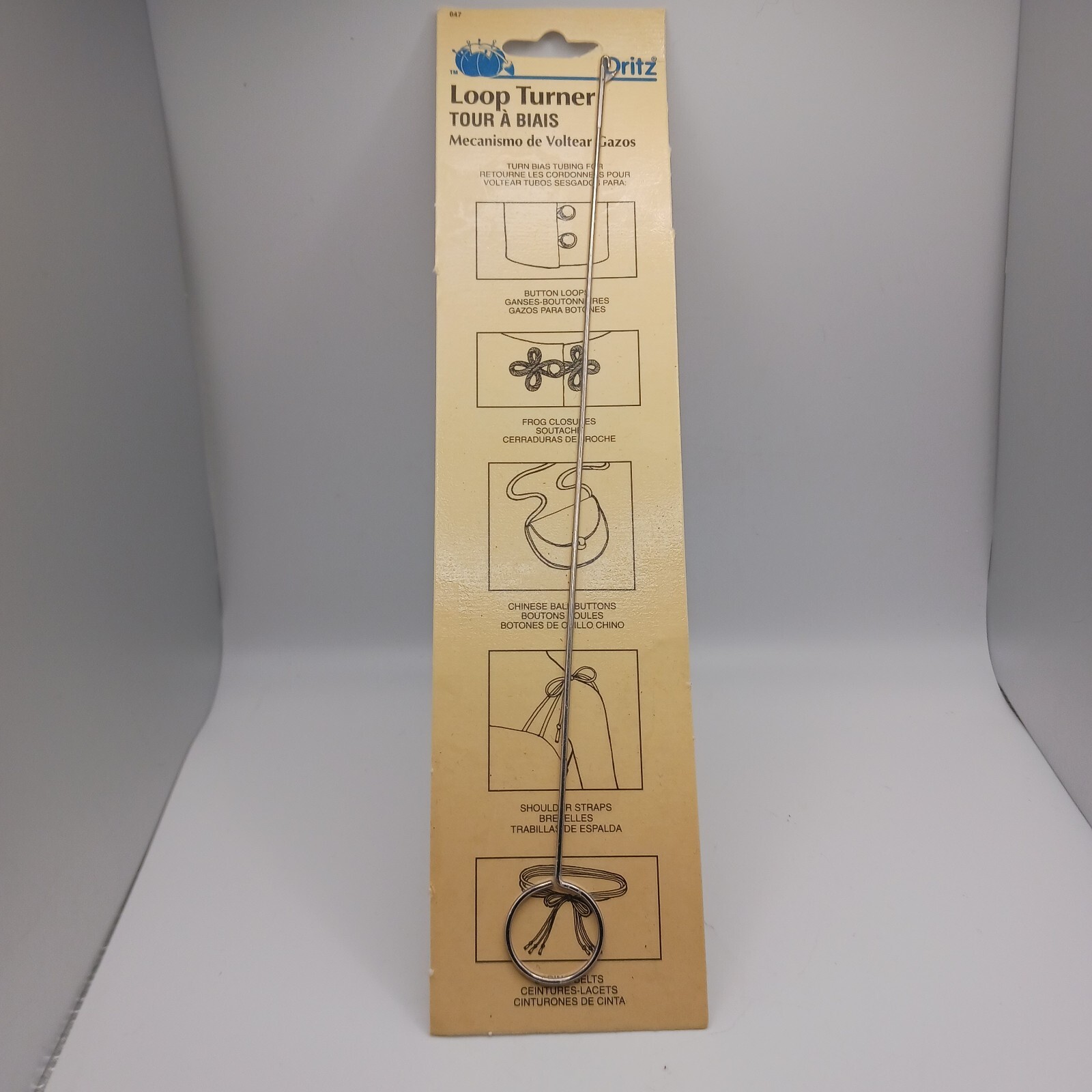 Prym Dritz Loop Turner - For Turning Bias Tubing Vintage 1994 New In Package | eBay