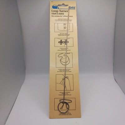 Prym Dritz Loop Turner - For Turning Bias Tubing Vintage 1994 New In ...