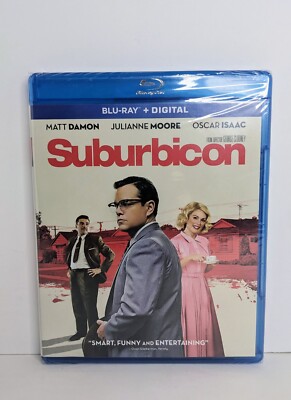 Suburbicon (Blu-Ray + Digital, 2017) Matt Damon Julianne Moore Oscar ...