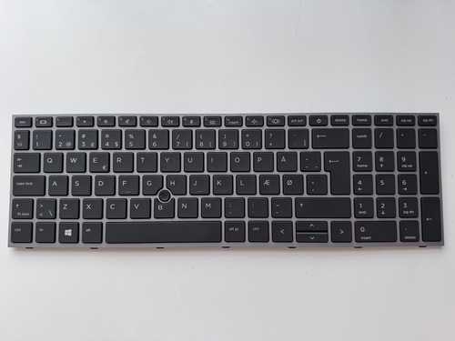 HP Zbook Fury 15 G7 Keyboard DK layout M20128-081 / M04679-081 | eBay
