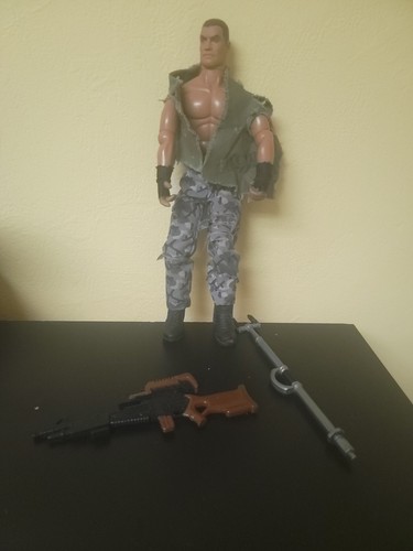 Lenard Toys The Corps Commando Force Army Figure 2002 With Weapons | eBay