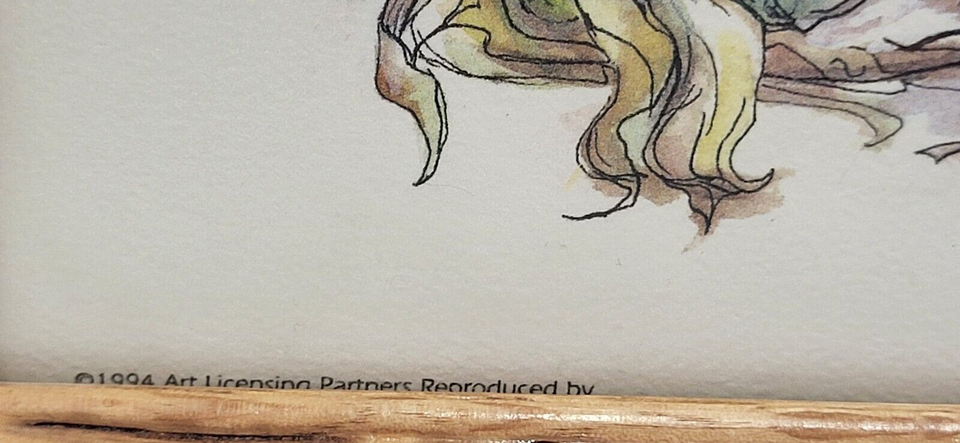 2 Julia Crainer Wood Framed Art Prints Sweet Corn & Bananas 9 1/4" X 7 ...