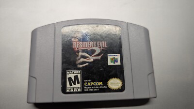 Resident Evil 2 (Nintendo 64, 1999) Tested Working Authentic ...