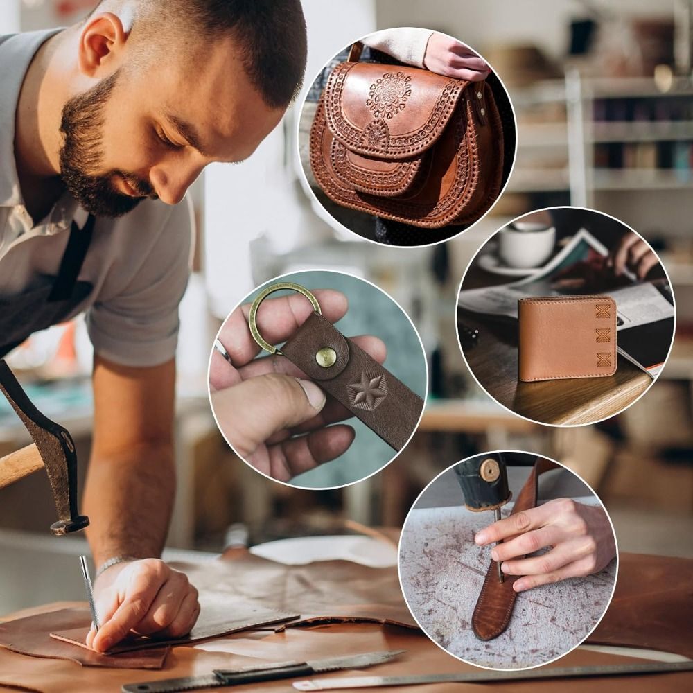 Alloy Steel Leather Stamps 11cm Leather Stamping Tools For Leather ...