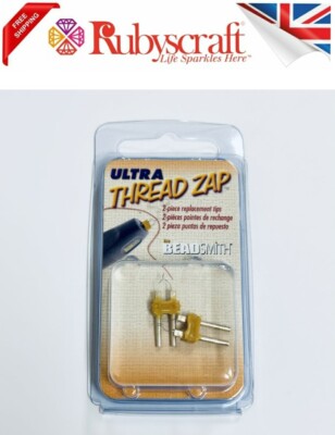 Beadsmith 2pc Ultra Thread Zap Tips Bead weaving, Jewellery Making | eBay