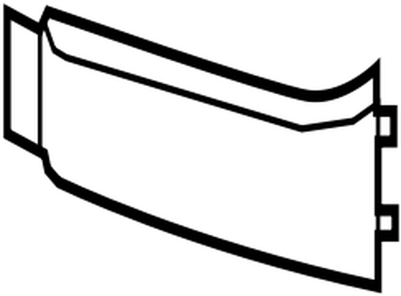 53932-0C902 Toyota Panel, front end, lh 539320C902, New Genuine OEM ...