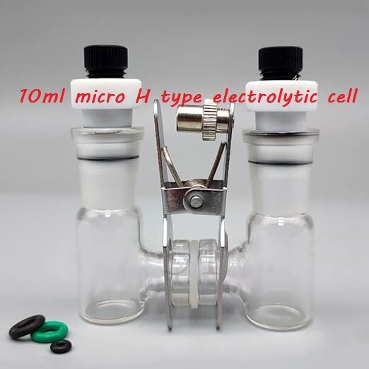 10-10ml Exchangeable membrane H-type electrolytic cell CH2010 2 ...