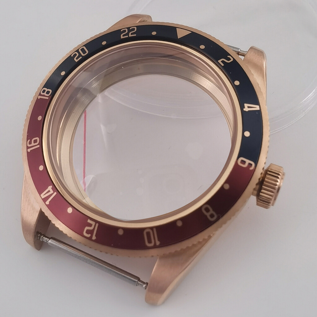 39mm Rose gold Watch Case Fit NH34 NH35 NH36 ETA 2824 PT5000 Movement ...