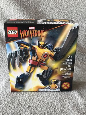 LEGO 76202 Wolverine Mech Armor SUPER HEROES NEW Factory Sealed Lego ...