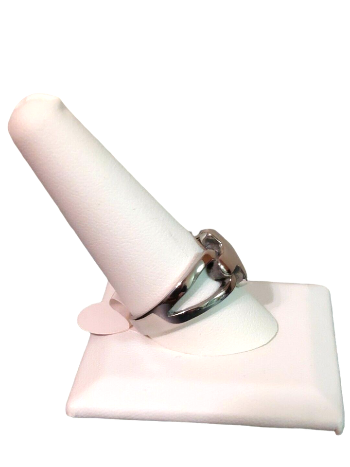 Beautiful Unisex Stainless Steel Cross Band Ring w/Gift Box Size 11.5 ...