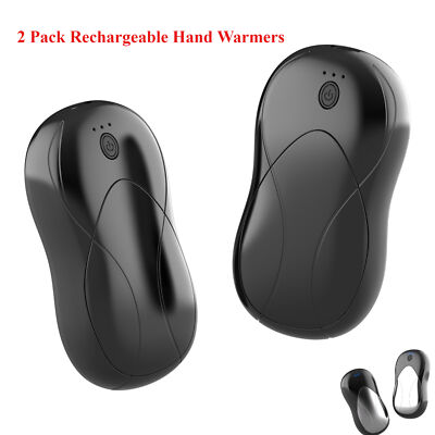 Hand Warmers USB Rechargeable 2 Pack Portable Electric Hand Warmer for ...