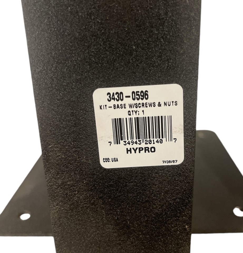 Hypro Base Kit with Screws and Nuts for Cleanload Chemical Eductor ...