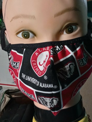 Alabama crimson tide face mask | eBay
