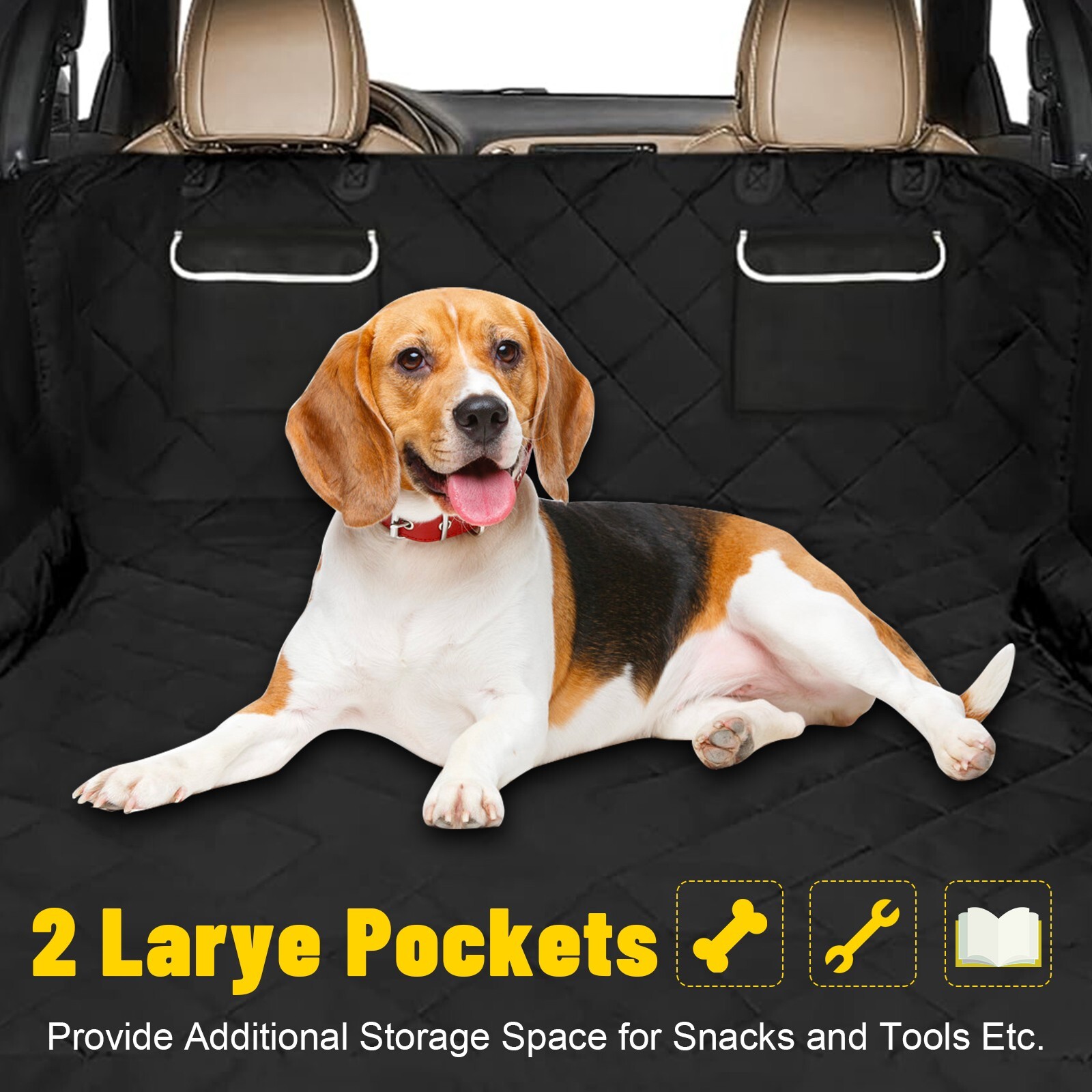 Heavy Duty Quilted Boot Liner Mat Dog Protector For VOLVO XC40 EC40 ...