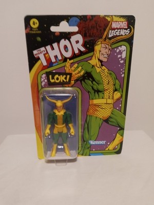 Marvel Legends Series The Mighty Thor Loki 3.75" Kenner Retro Action ...