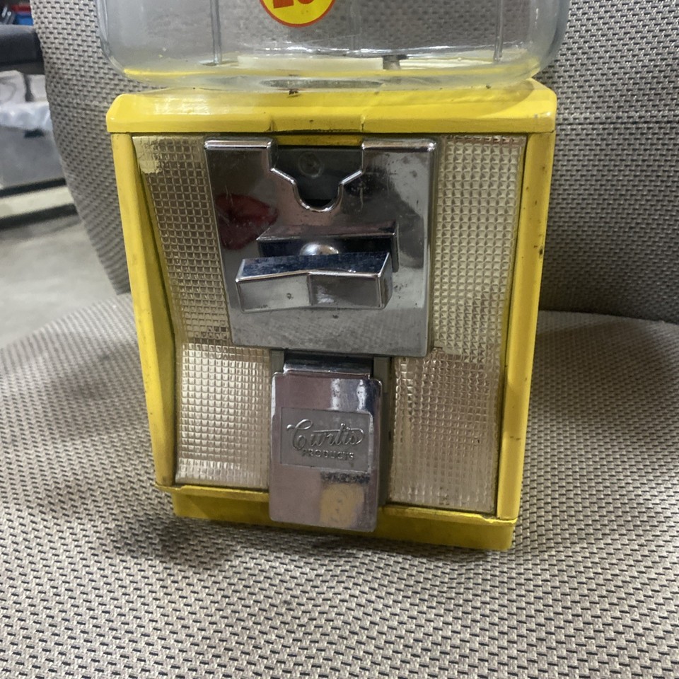 Retro Vintage Northwestern GLASS Globe Candy Gumball Machine Model 60 ...