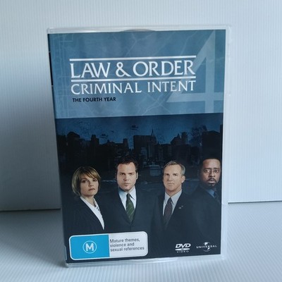 Law & Order Criminal Intent Season 4 Region 4 DVD | eBay Australia