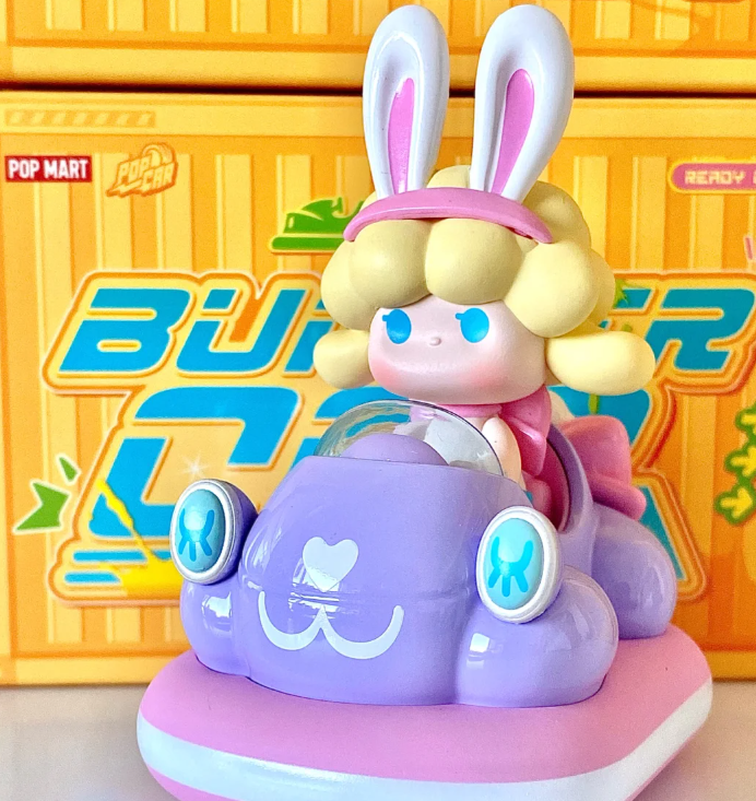 POP MART POPCAR Bumper Car Series Confirmed Blind Box Figure Hot Toys ...