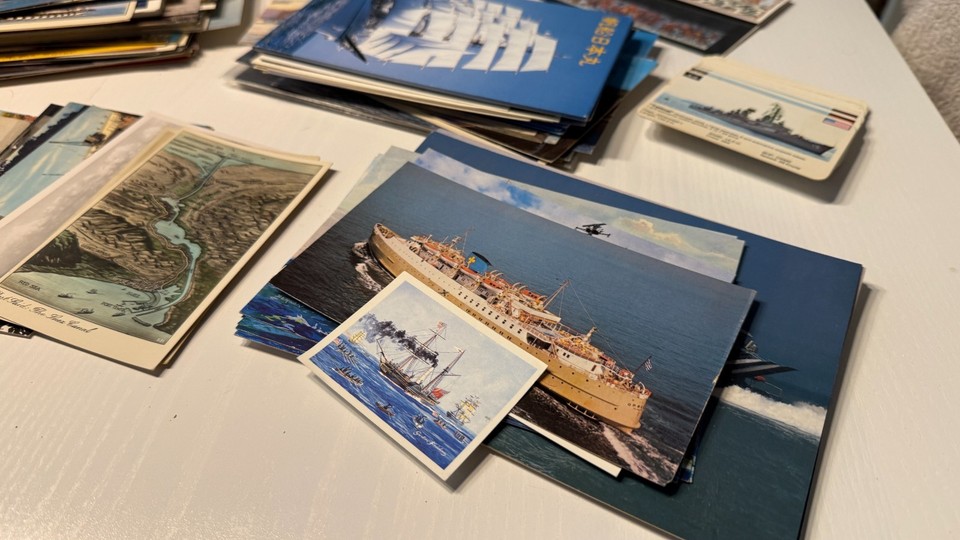JOB LOT of Nautical Postcards - Ships, Boats, Harbours, RNLI, Narrow ...