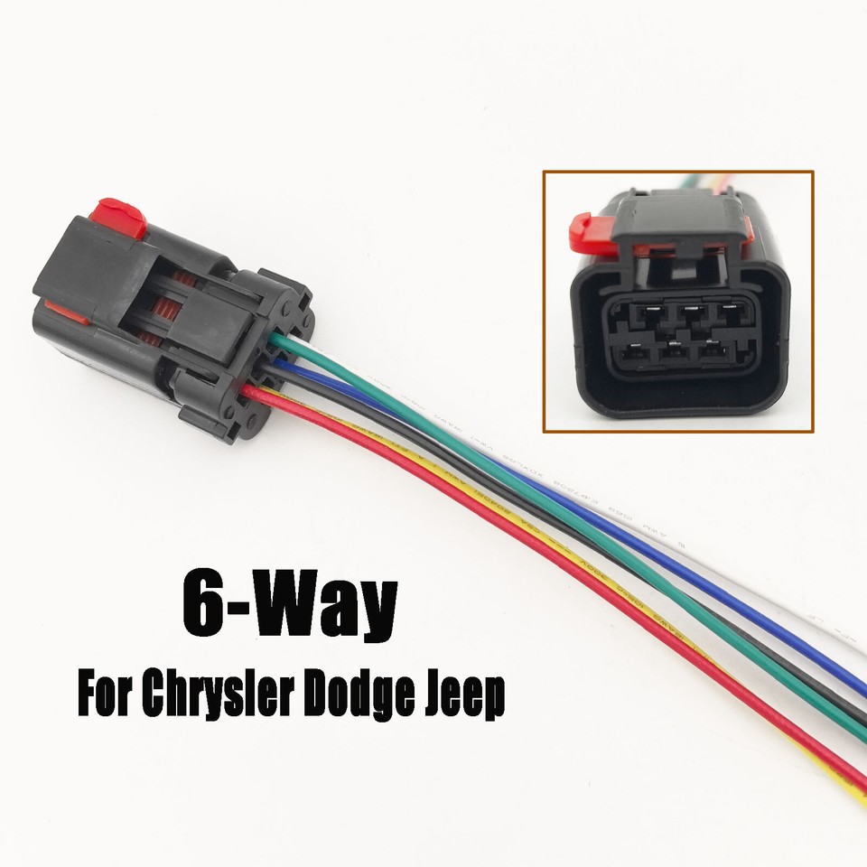 Tail Light Wire Harness Connector For Dodge Ram Jeep Grand Cherokee ...