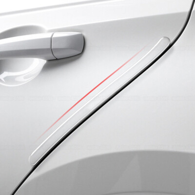 4x Car Door Edge Scratch Protector Anti-Collision Guard Strips Cover ...