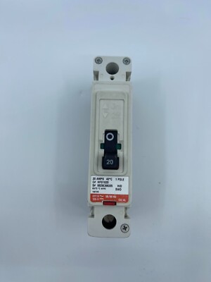 Eaton HFD1020 HFD Series C, 20A, 1P, 277VAC, 125VDC, 65 kAIC, Type HFD ...