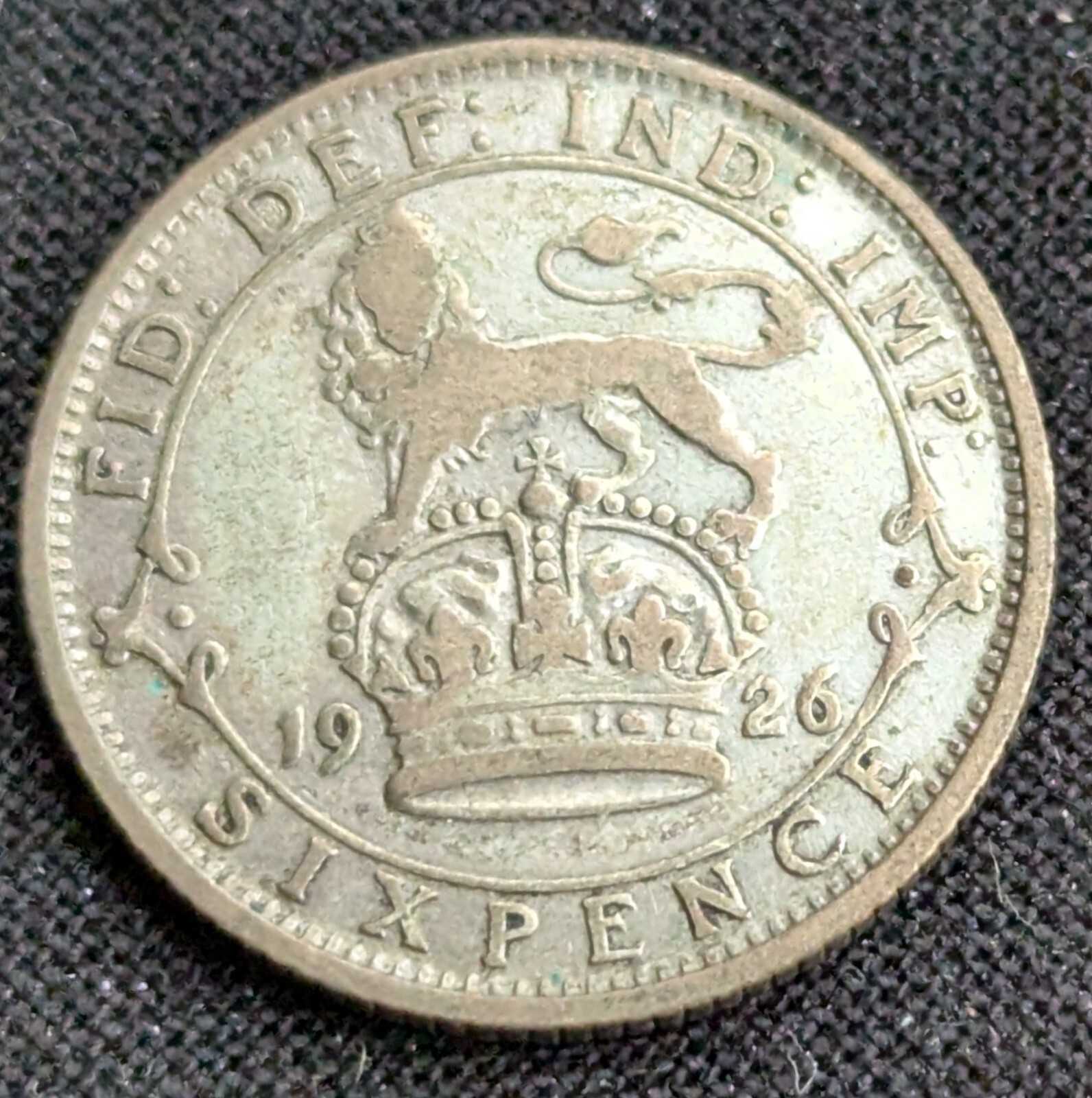 1926 UK Sixpence Silver VF Coin | eBay