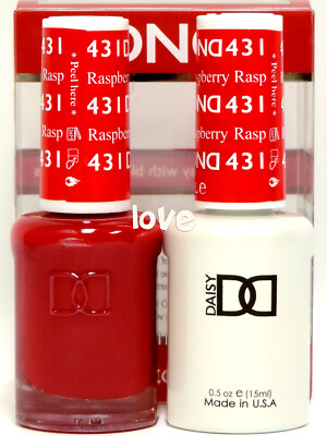 DND Daisy Gel Nail Polish 0.5fl.oz LED/UV Gel Duo DND431- Raspberry | eBay