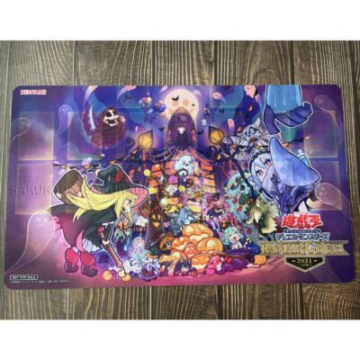 YuGiOh Playmat Ghostrick Festival TCG CCG Table Play Pad Trading Card ...