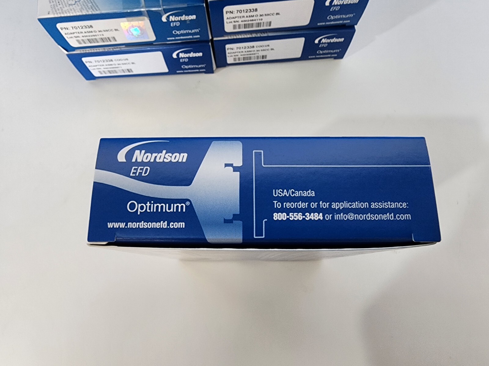 Nordson EFD 7012338 Adapter Assembly 30 55cc Blue 3' Hose for sale ...