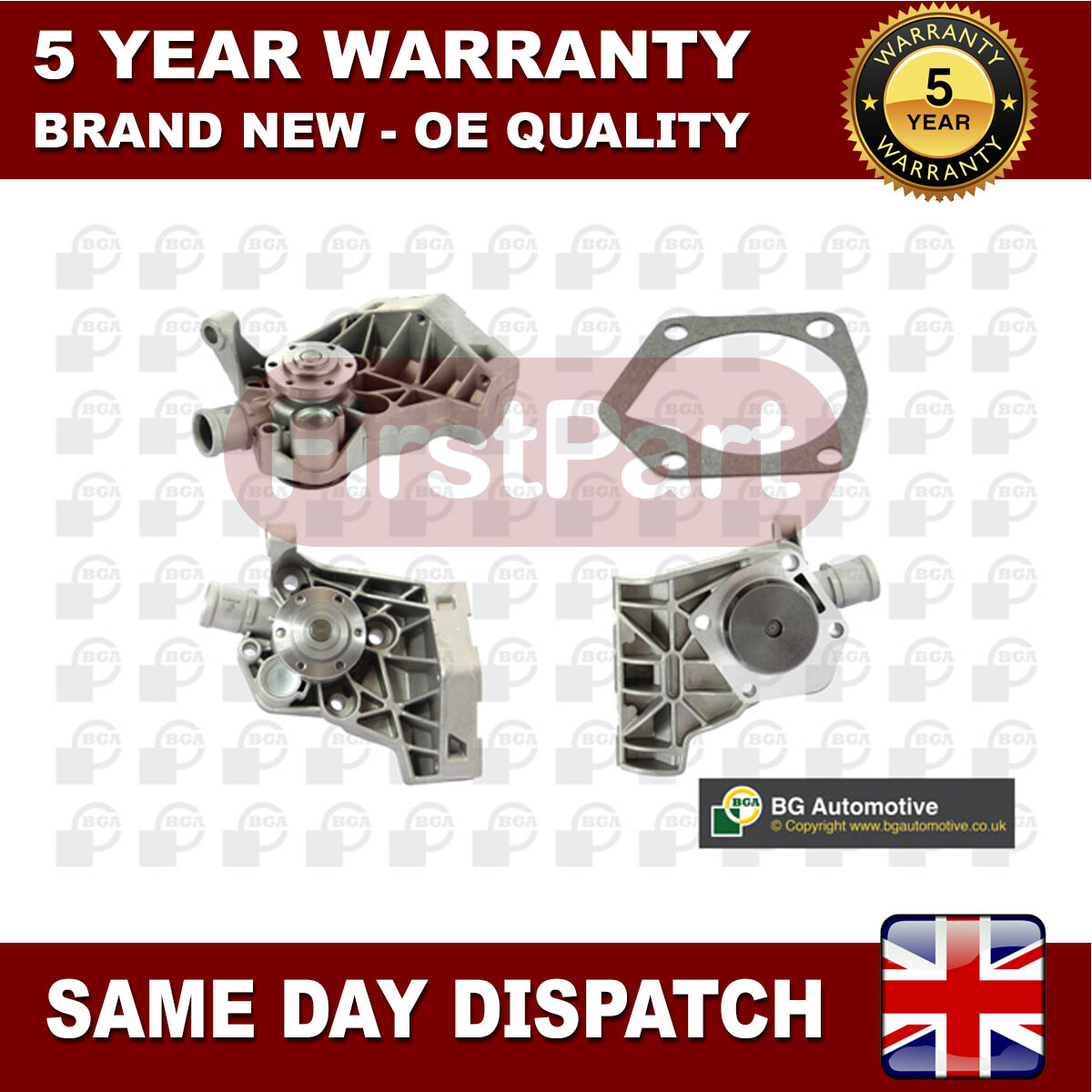 Fits Skoda Fabia 2000-2003 1.0 1.4 FirstPart Water Pump 047121013R | eBay