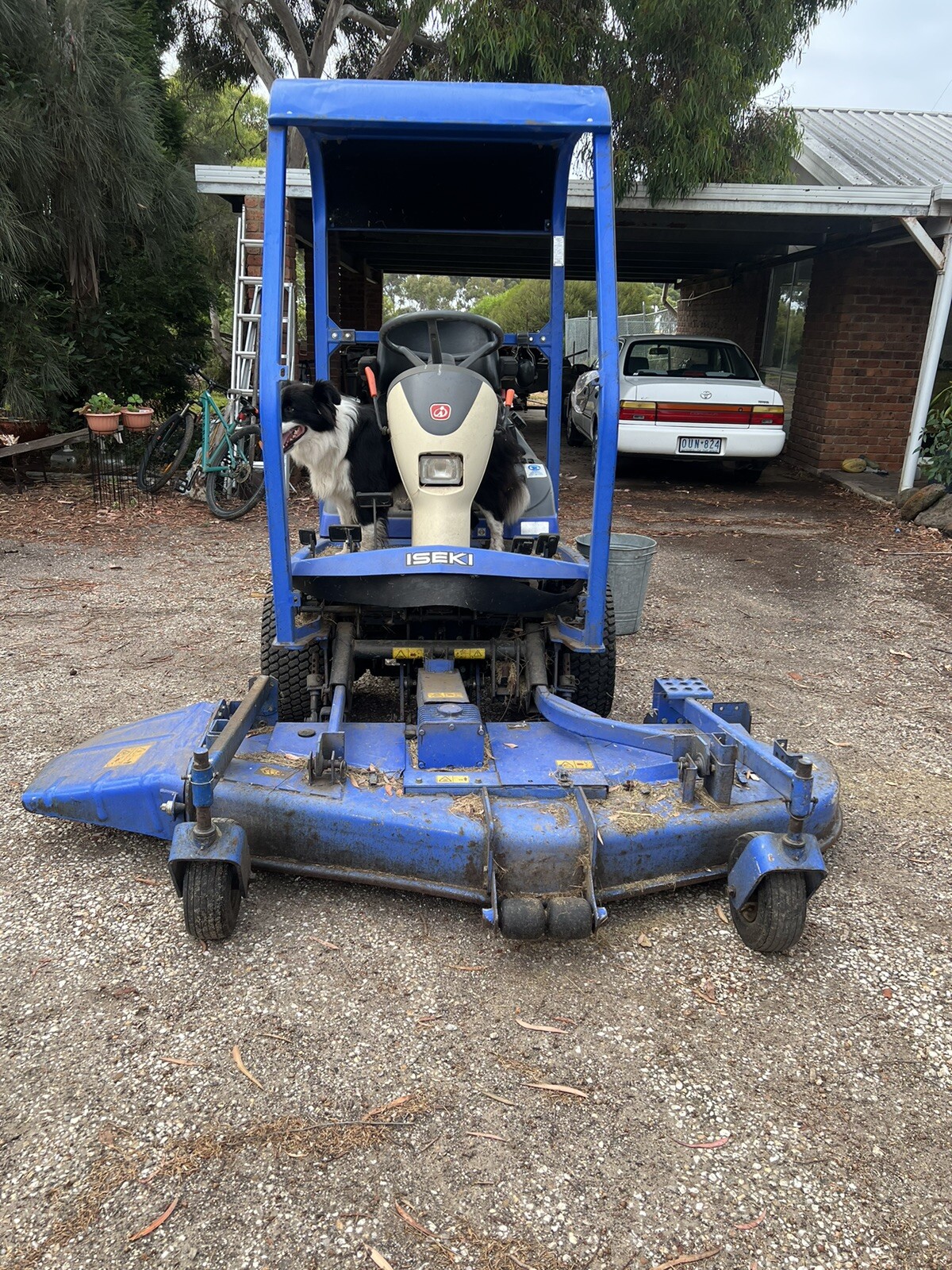 Iseki SF370 37 Horse Power Diesel (Year : 2014) Ride on Lawn Mower 72 ...